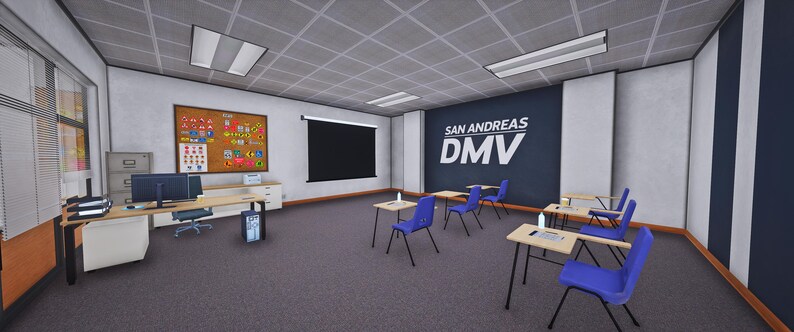 D.M.V School MLO/MAP Fivem GTAV Optimized Drag and Drop Files Best ...