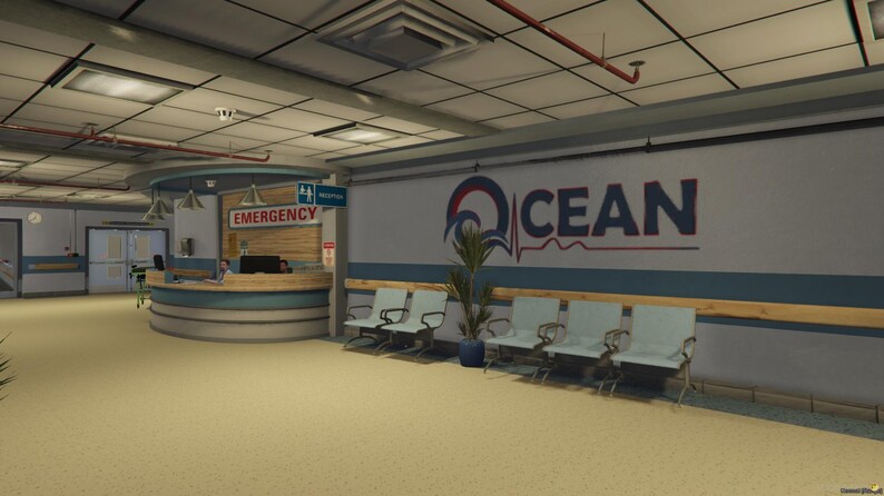 Ocean Medical Center | MLO / MAP | Fivem GTAV | Optimized | Drag and ...