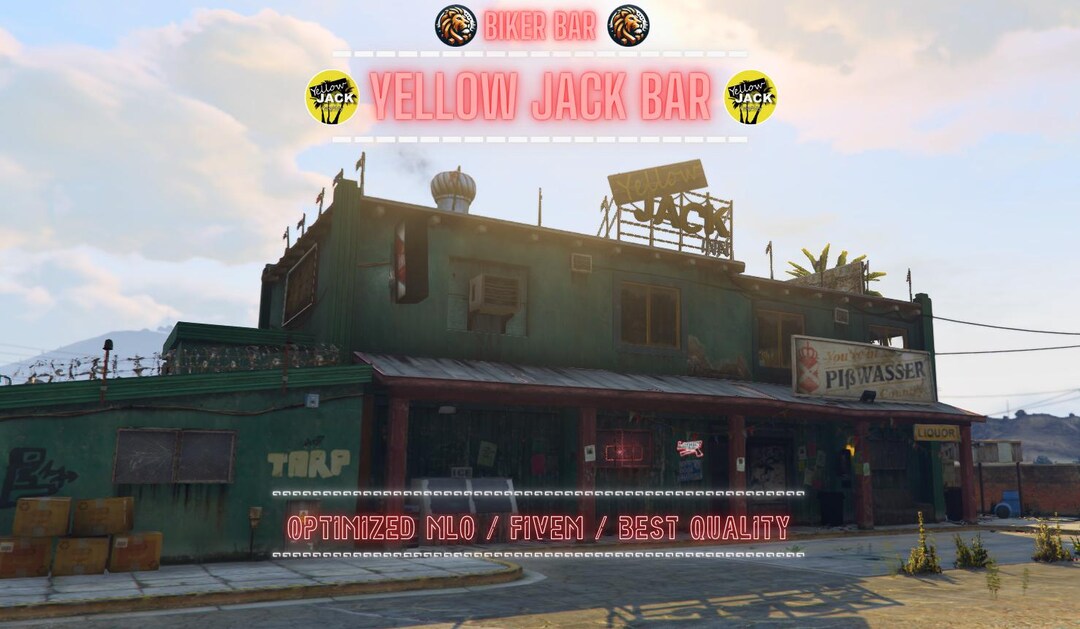 Yellow Jack Rework MLO/MAP Fivem GTAV Optimized Drag and Drop Files ...
