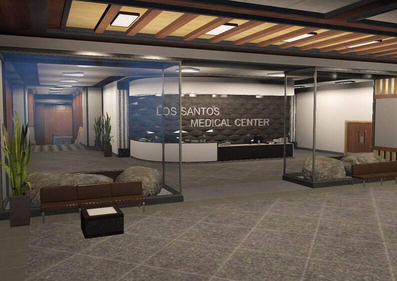 Los Santos Medical Center MLO/MAP Fivem GTAV Optimized Drag and Drop Files Best Quality - Etsy ...