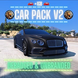 Car Pack V2 +1GB | Pack / 30 Cars | Fivem GTAV | Optimized | Drag and ...