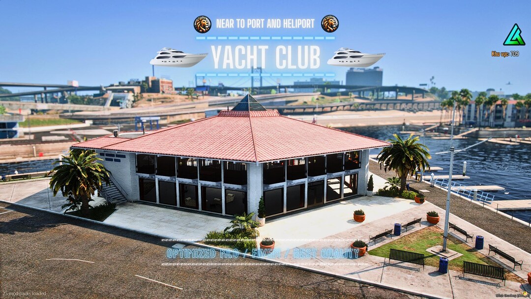 Yacht Club MLO/MAP Fivem GTAV Optimized Drag and Drop Files Best ...