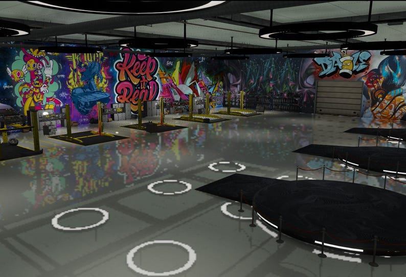 Graffiti Mechanic | MLO/MAP | Fivem GTAV | Optimized | Drag and Drop ...