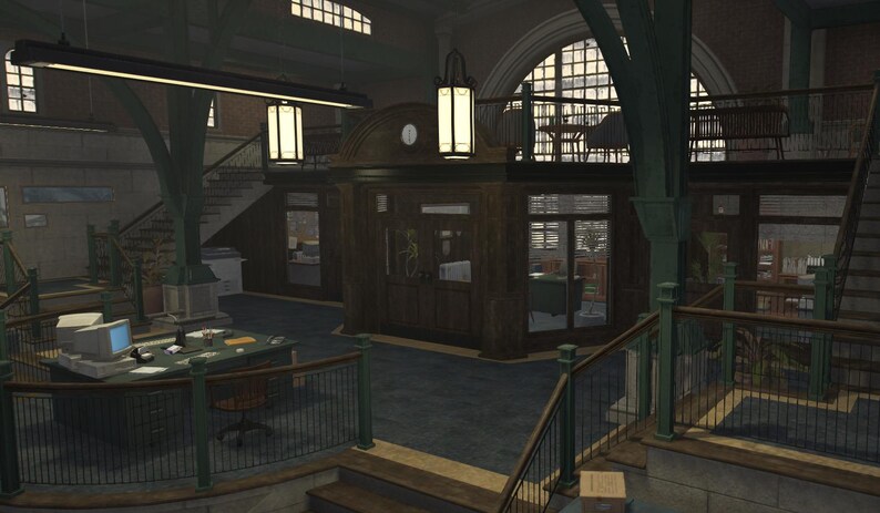 Davis Police Station MLO/MAP Fivem GTAV Optimized Drag and Drop Files ...