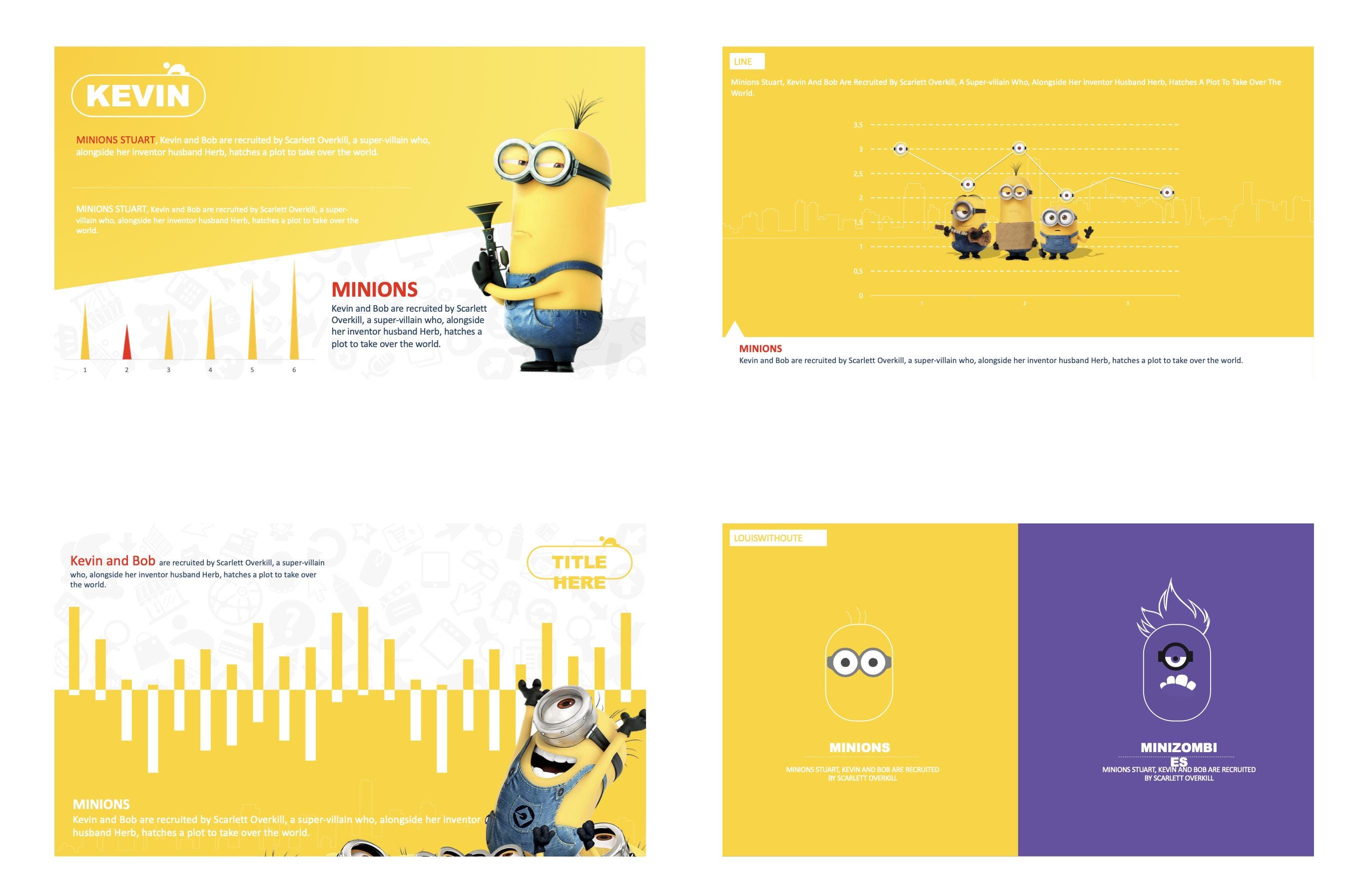 Minions Powerpoint Template | Bello Hello Presentation Slides | Fun Minions-themed Slides for ...