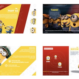 Minions Powerpoint Template: Fun Yellow Cartoon Theme (PDF Download) - Etsy