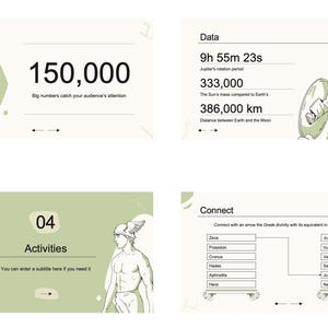 Greek and Roman Mythology Presentation Template | Educational Slide ...