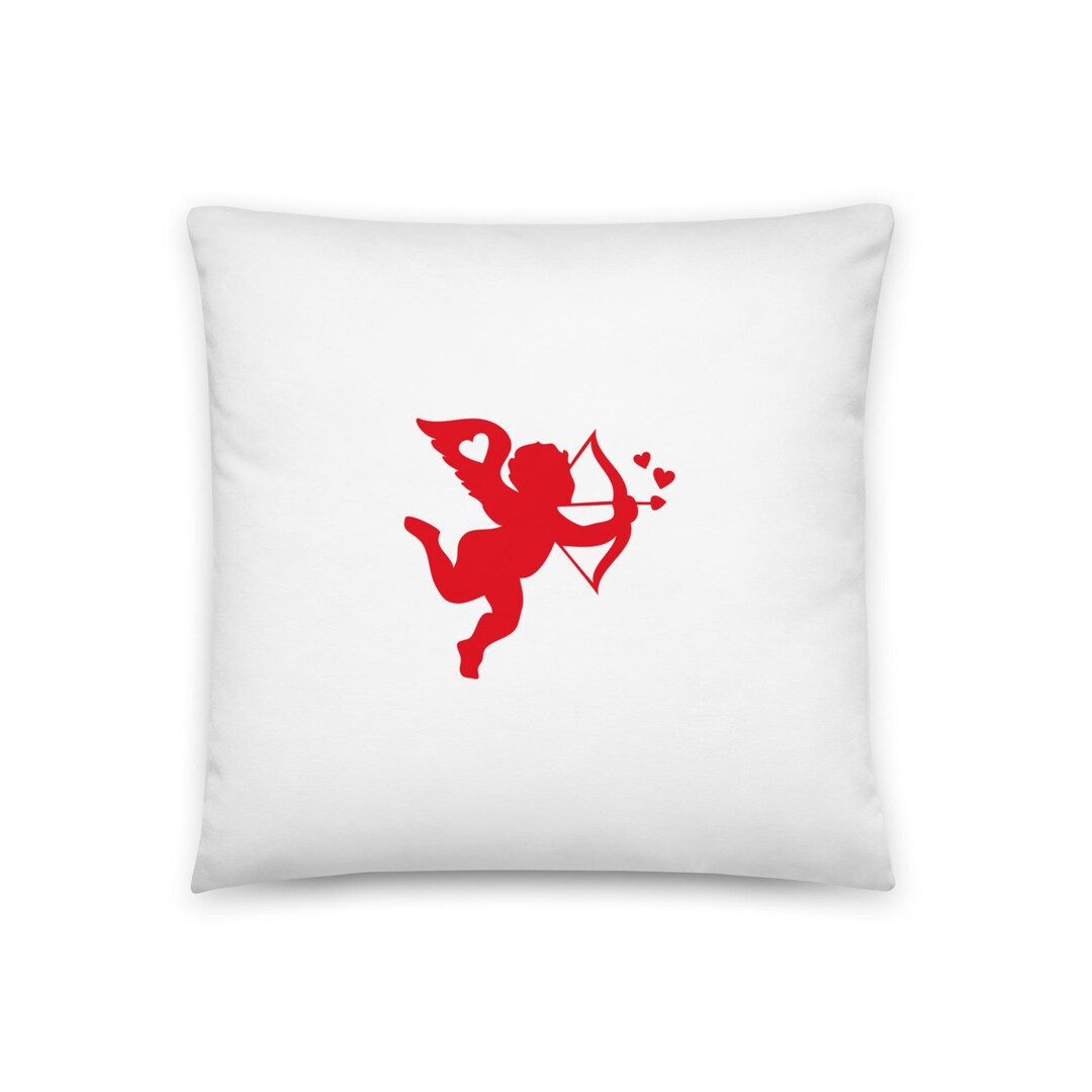 Red Cupid Plush Decor Pillow - Etsy