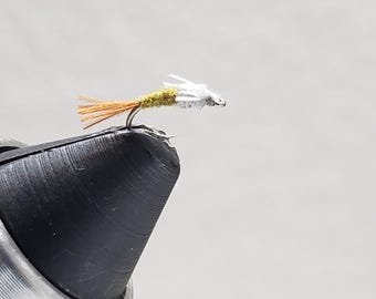 Fly Fishing Flies - Foam Winged RS2 Gray - RS2 Midge Emerger - 3 Pack ...