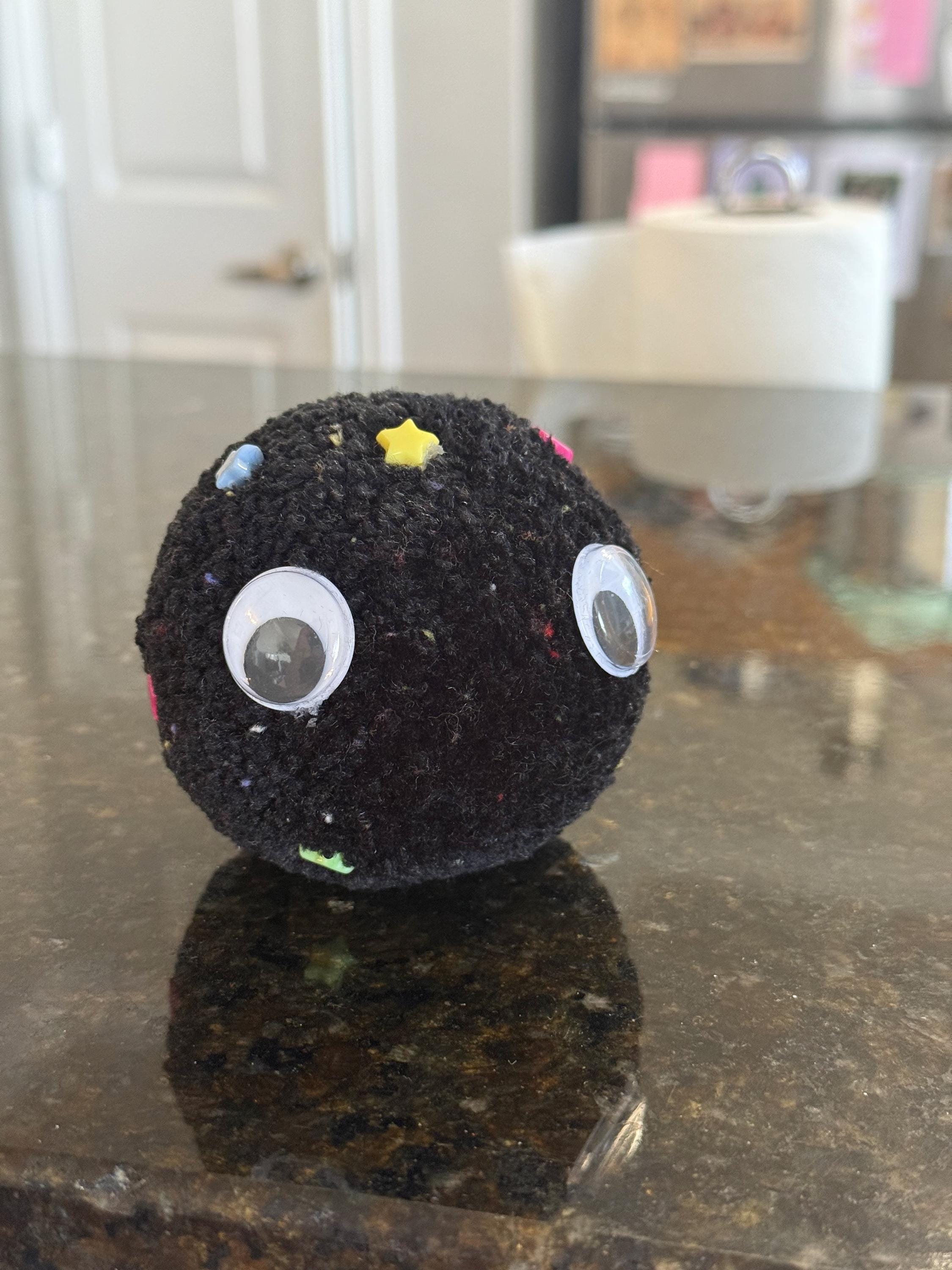 Soot Sprite Pom Pom (big) - Etsy