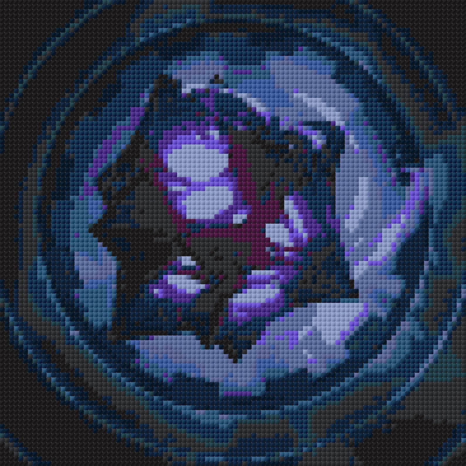 Hexcore Arcane Cross Stitch Pattern (digital Download) - Etsy