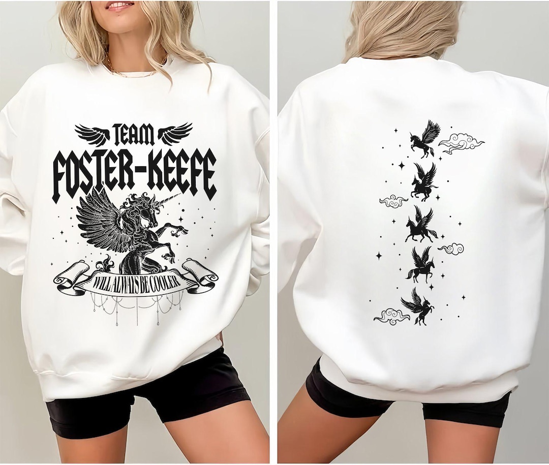Team Foster-keefe Two-sided Sweatshirt, Keeper of the Lost Cities Shirt ...