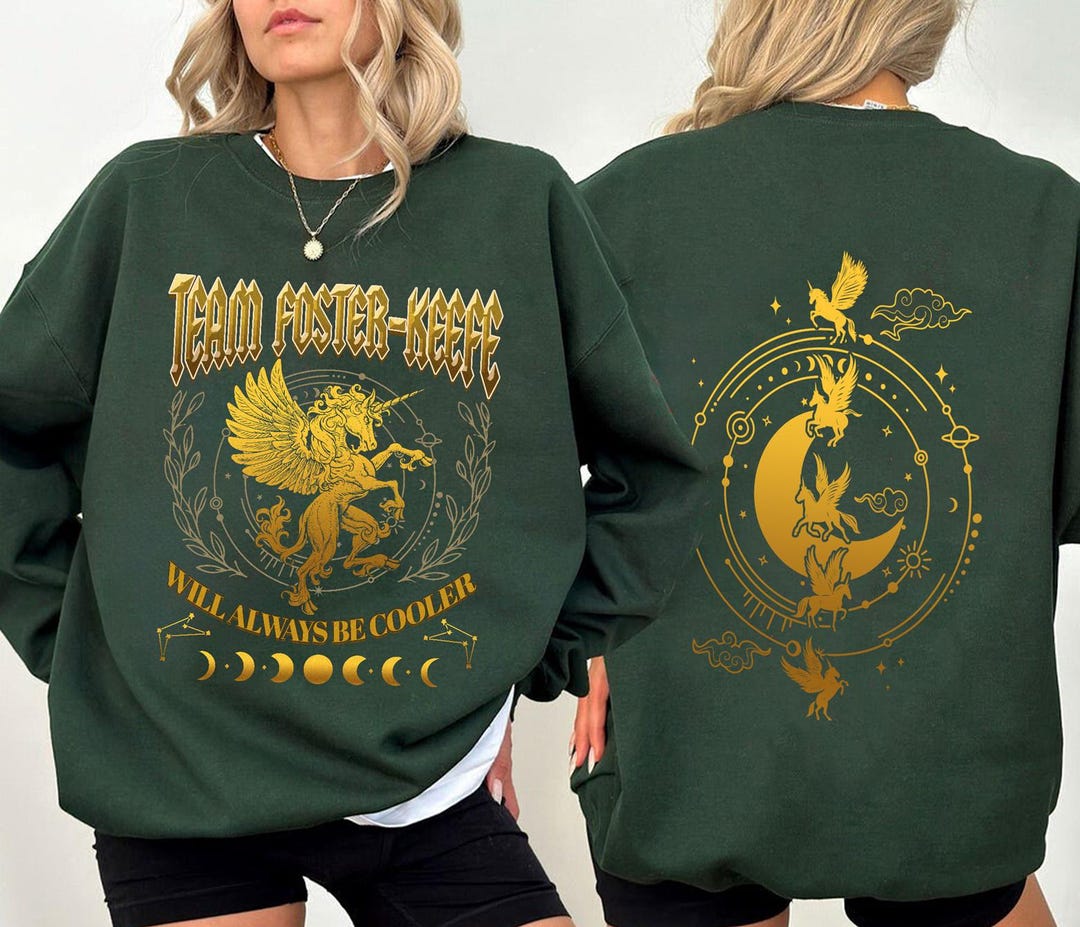 Team Foster-keefe Two-sided Sweatshirt, Keeper of the Lost Cities Shirt ...