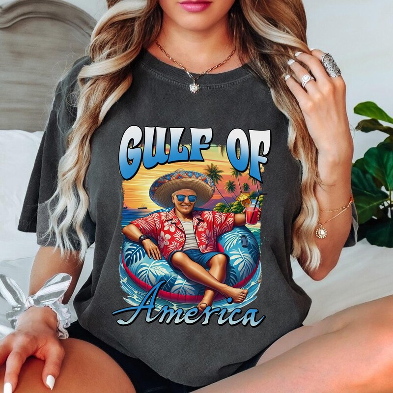 Trump Gulf of America Shirt - Etsy
