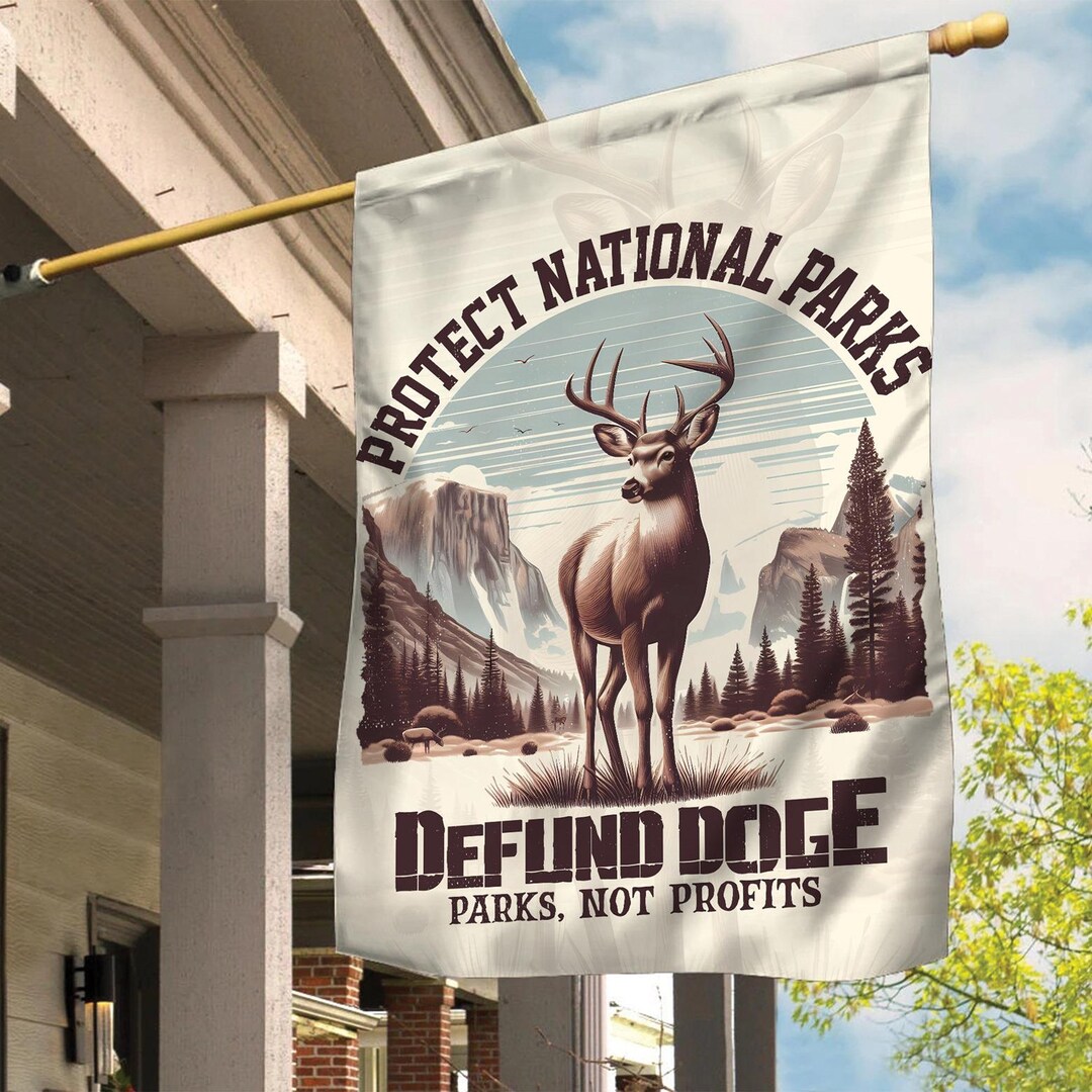 Support National Parks Flag, Protect National Parks Banner Garden Sign ...