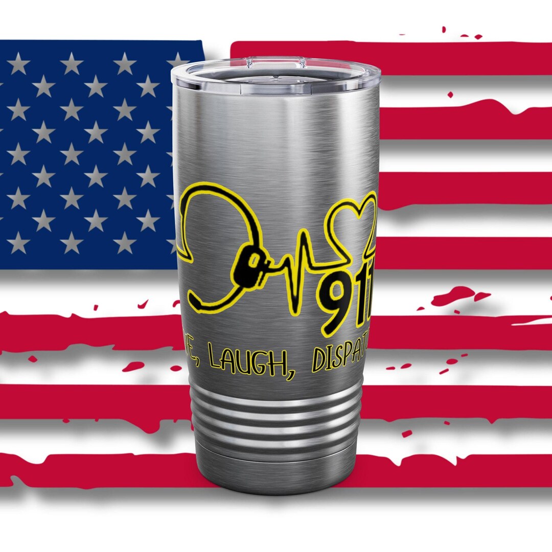 911 Dispatcher Appreciation Stainless Steel Tumbler, Gift for Emergency ...