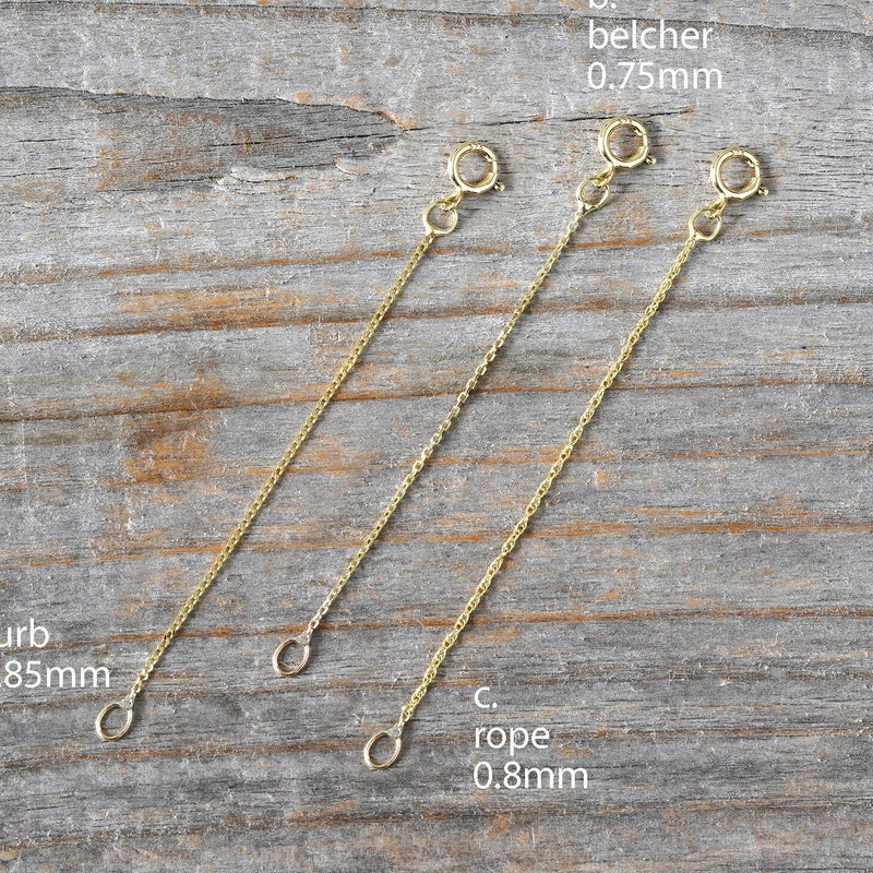 Gold Box Chain 9 Kt - Etsy