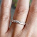 Sterling Silver Coronet Wedding Band: Handmade Beaded Ring - Etsy