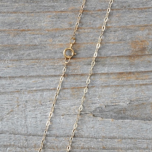 9ct Yellow Gold Diamond Cut Trace Chain - 20 Inch Necklace - Etsy UK