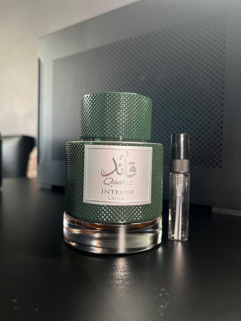 Lattafa Qaeed Intense - Travel/sample Spray 3 ML, 5 ML, 10 ML - Etsy