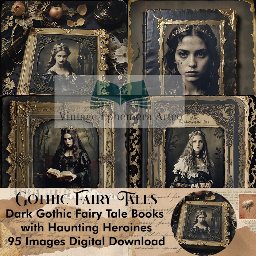 Gothic Fairy Tale Books & Enchanted Heroines Grimms Fairy Tales Twisted ...