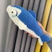 Big Fish Pillow Crochet Pattern Low Sew Marine Life Amigurumi PDF ...