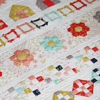 Row House Quilt Pattern - PDF - Etsy