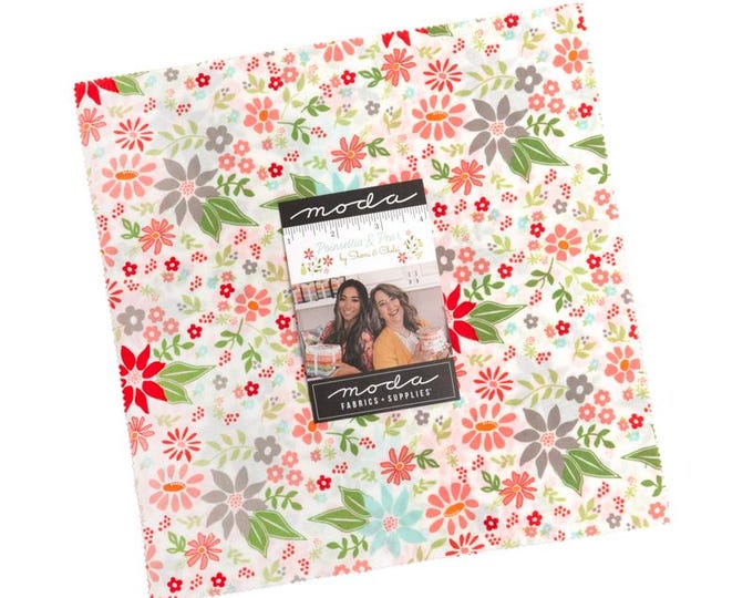 Poinsettia & Pear Layer Cake by Sherri and Chelsi for Moda Fabrics - Etsy