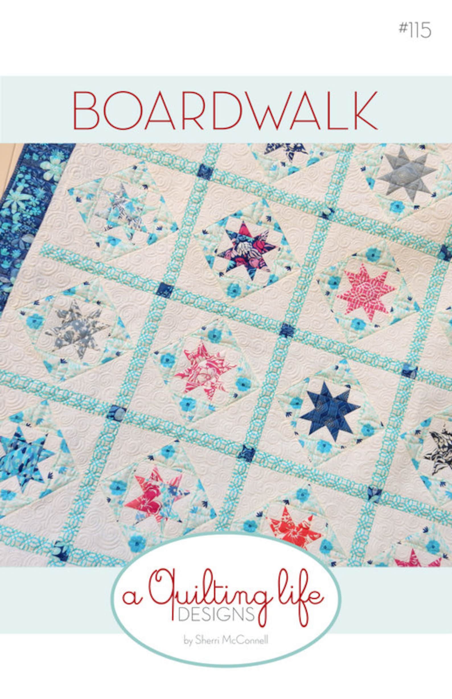 Paper Pattern for Boardwalk Quilt - Etsy