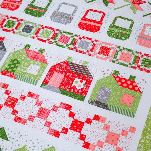 Home Sweet Home Row Quilt Pattern paper QLD 227 - Etsy