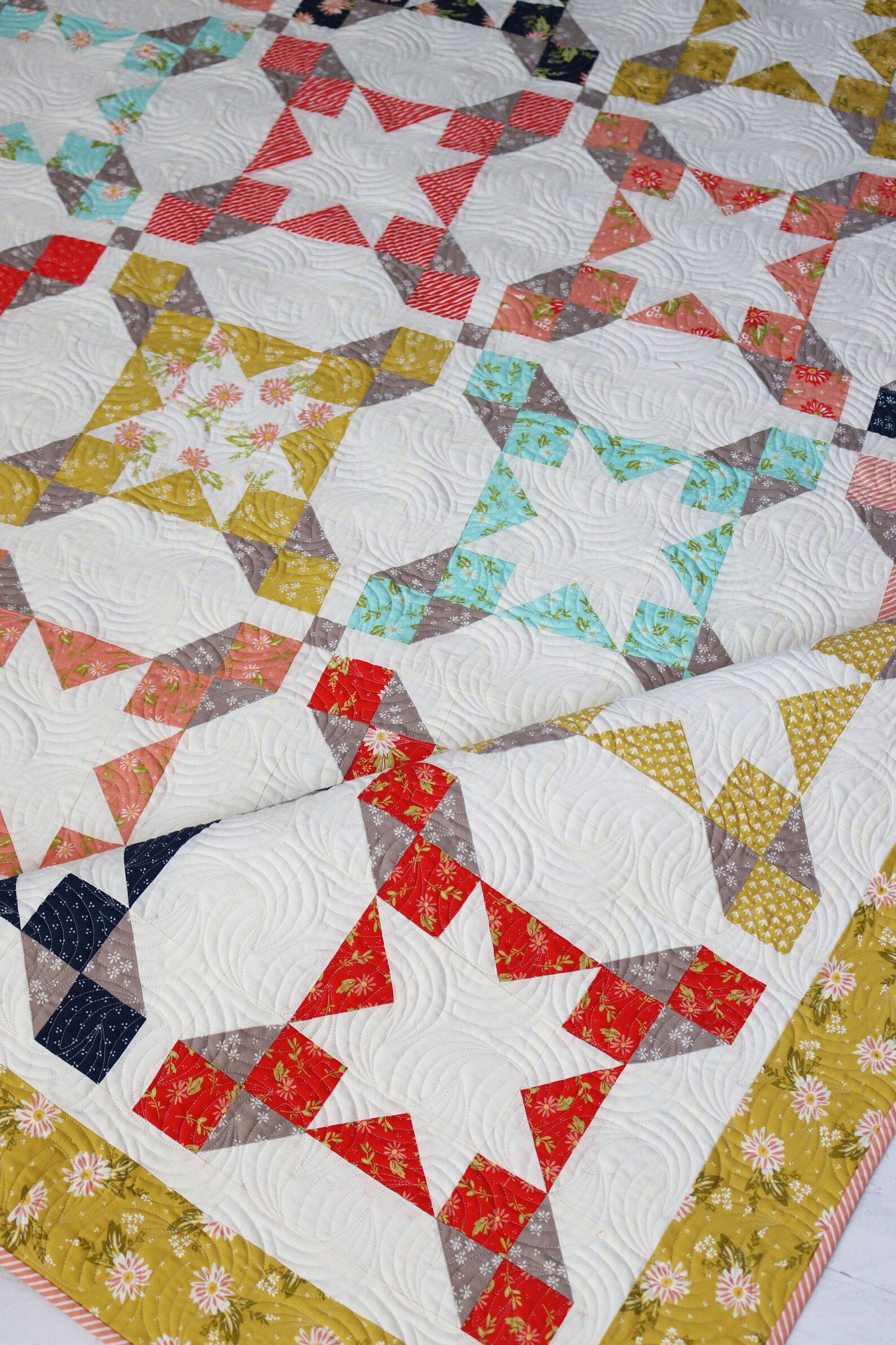 Seaside Quilt Pattern #198 PDF - Etsy