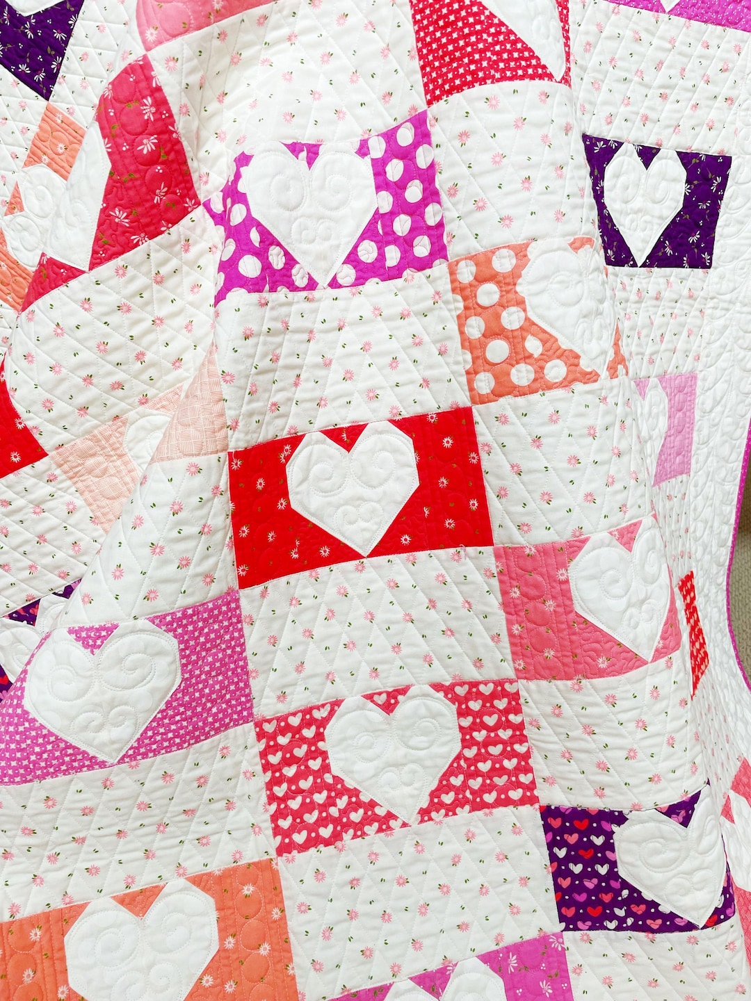 Love Letters Quilt Pattern QLD225 - Etsy