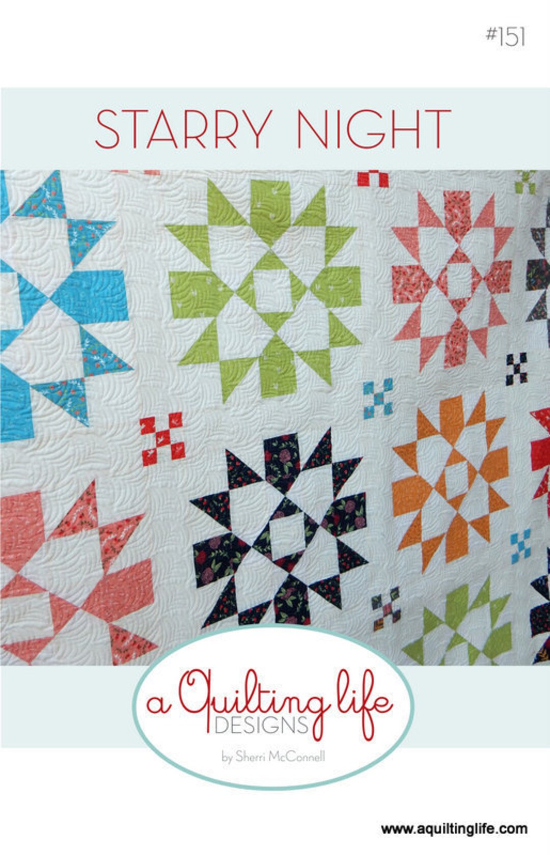 Starry Night Quilt PDF Pattern - Etsy