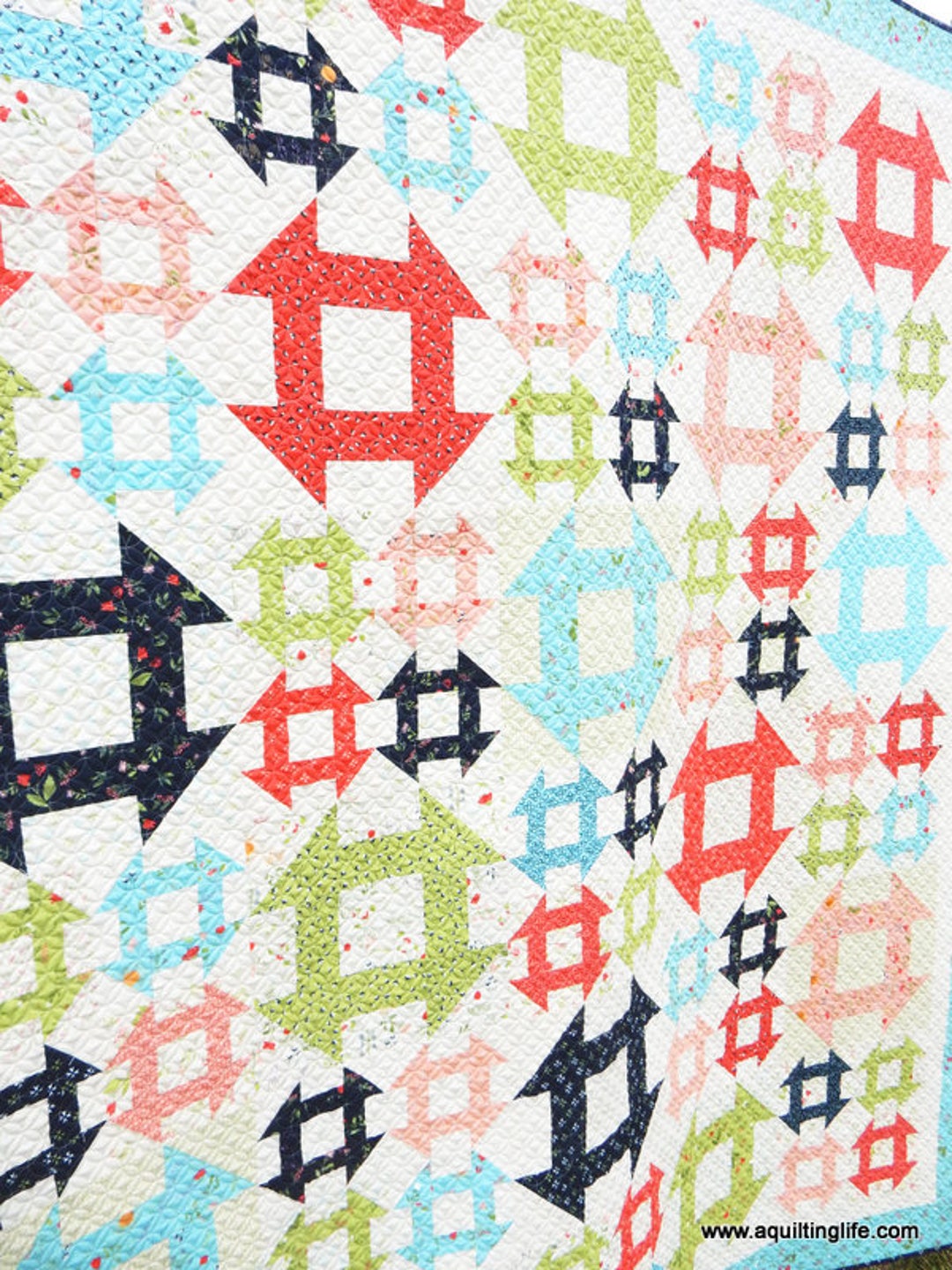 Lattice Quilt Pattern paper - Etsy