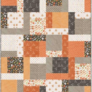 Cottage Charm Quilt Pattern in Two Sizes (NEW) QLD272 - PDF - Etsy