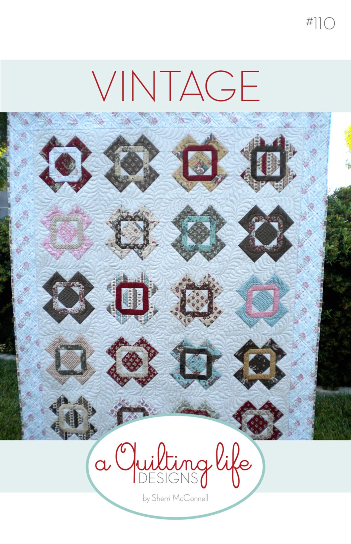 PDF Pattern for Vintage Quilt - Etsy