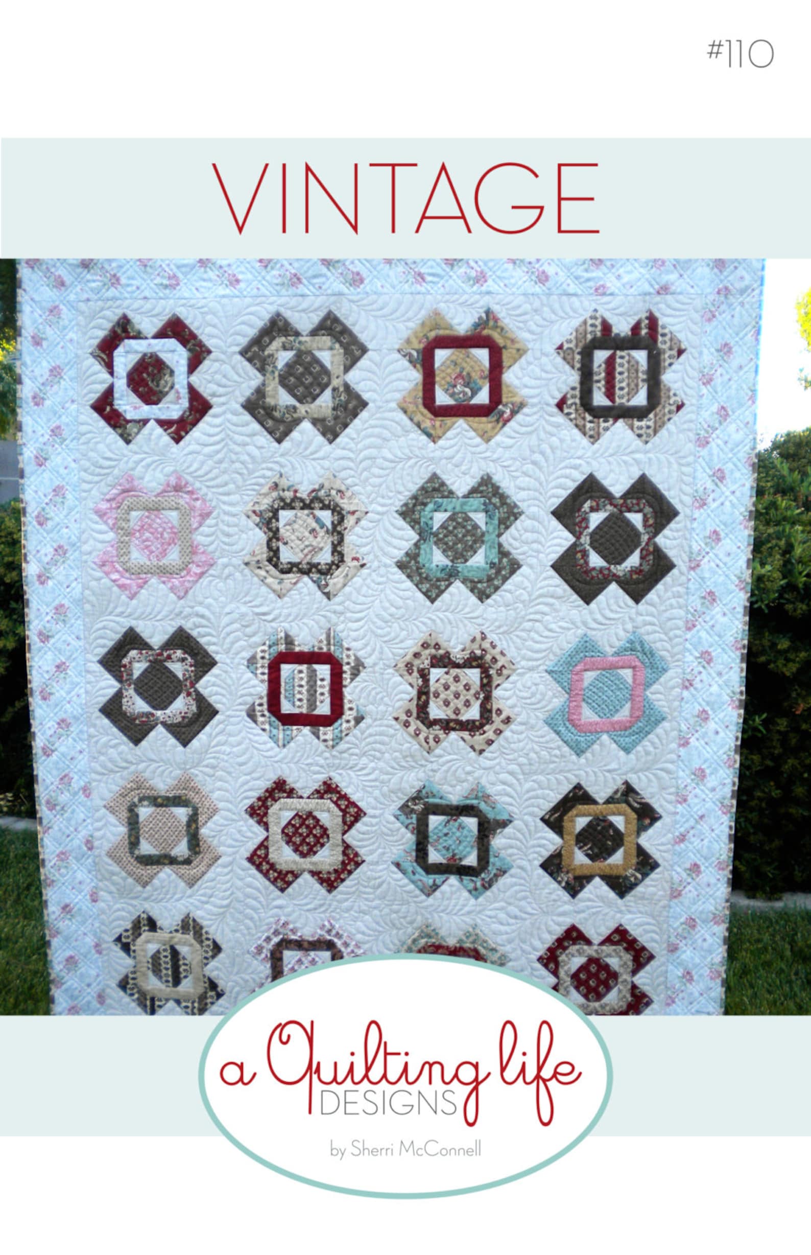 PDF Pattern for Vintage Quilt - Etsy