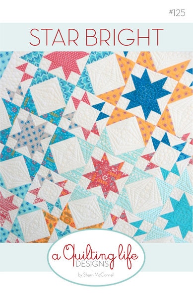 PDF Pattern for Star Bright Quilt - Etsy
