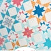Paper Pattern for Star Bright Quilt | Etsy
