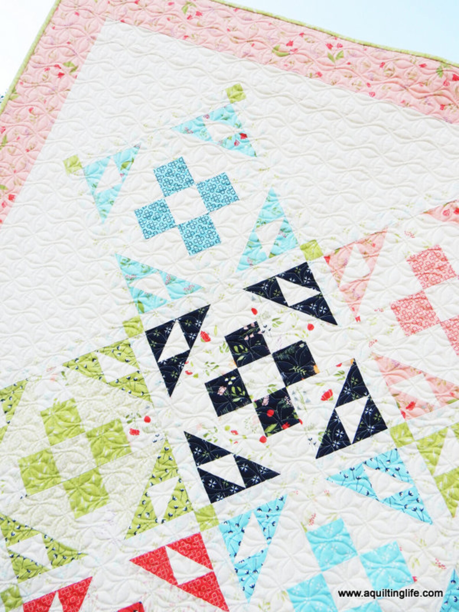 Pink Lemonade Quilt Pattern paper - Etsy