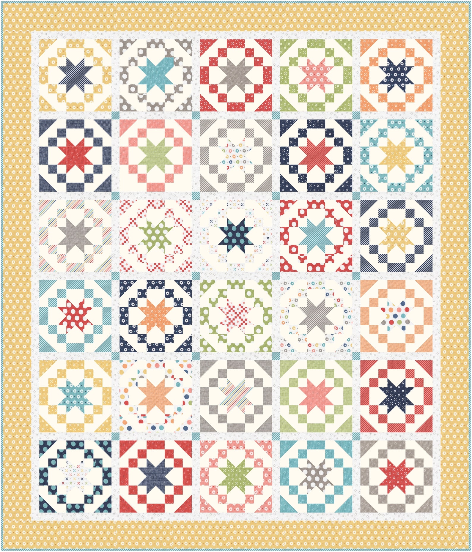 Delight Quilt Pattern QLD222 paper - Etsy
