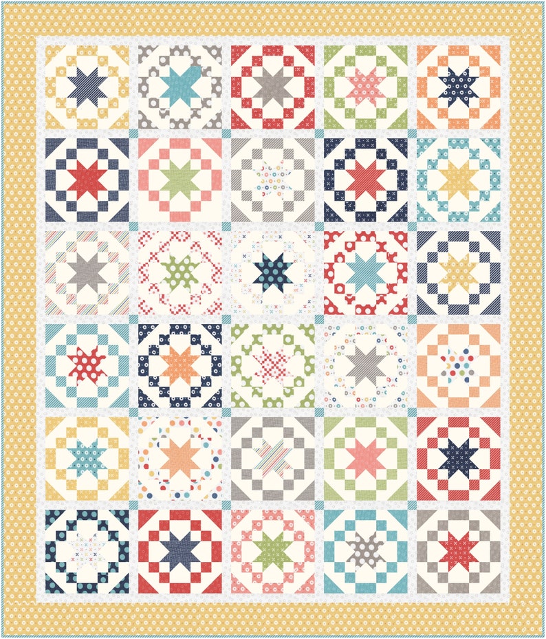 Delight Quilt Pattern QLD222 paper - Etsy