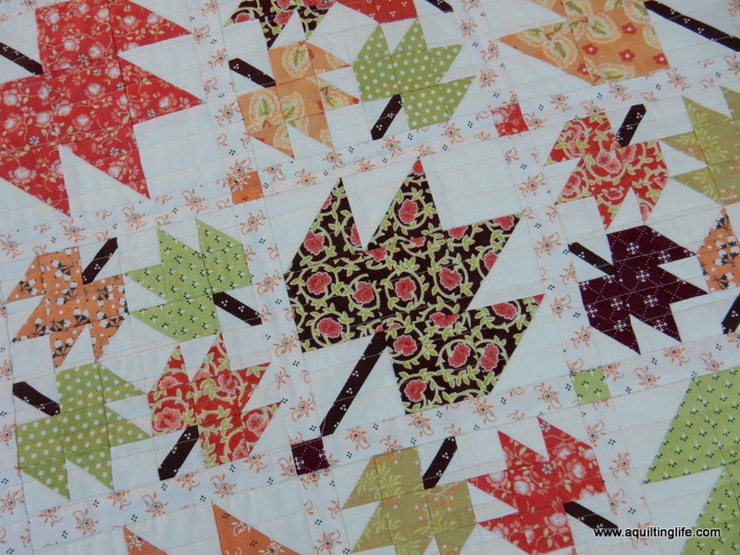 Maple Sky Mini Quilt PDF Pattern - Etsy