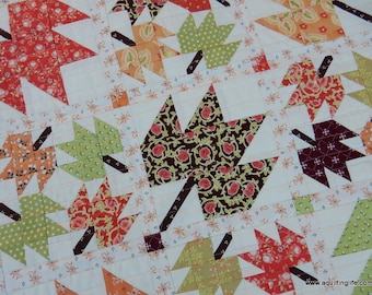 Maple Charm Mini Quilt PDF Pattern - Etsy