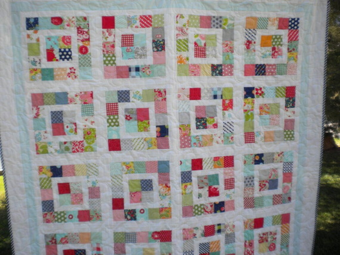 Paper Pattern for County Fair Quilt - Etsy