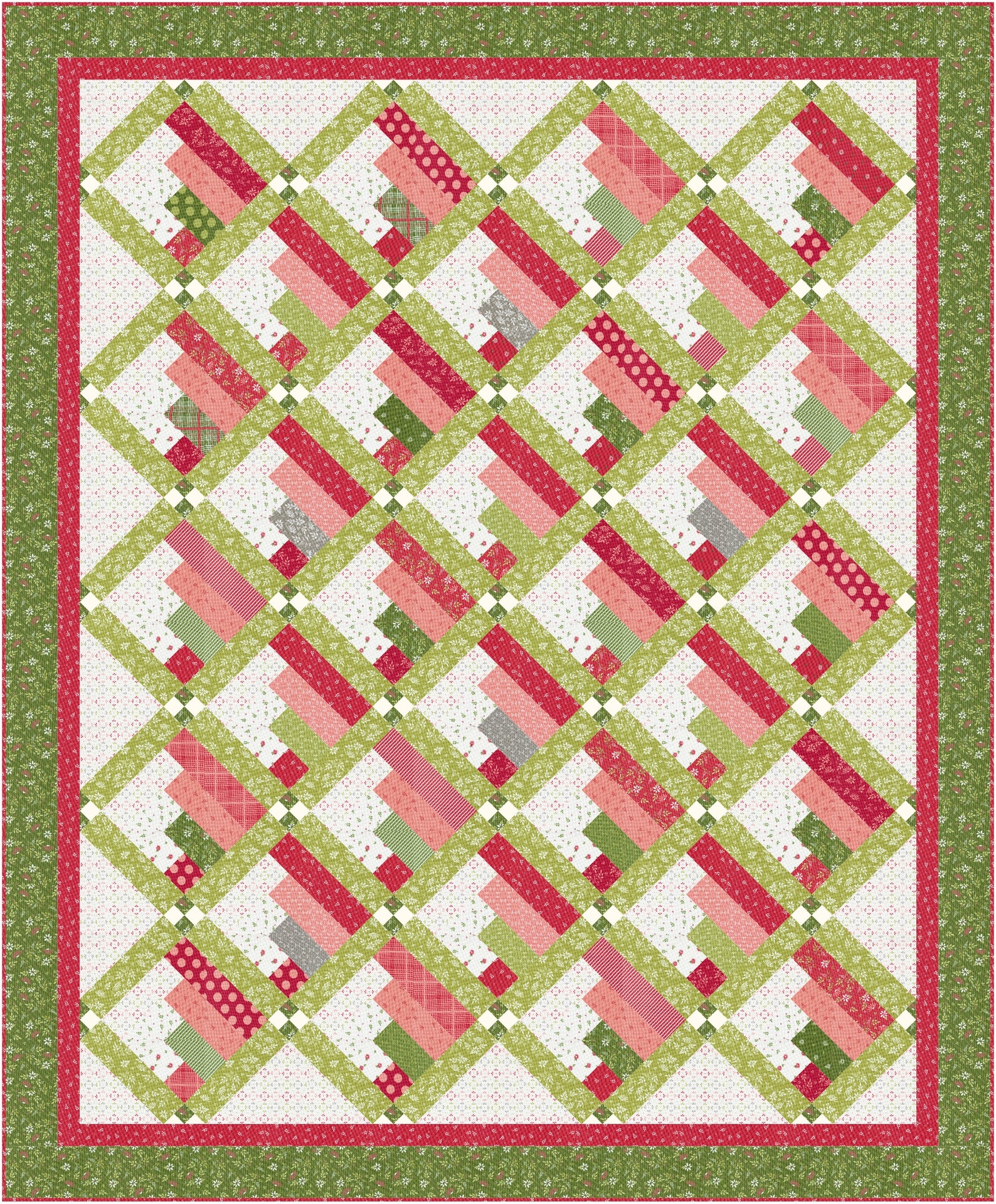 Season's Greetings Quilt Pattern QLD226 - Paper - Etsy