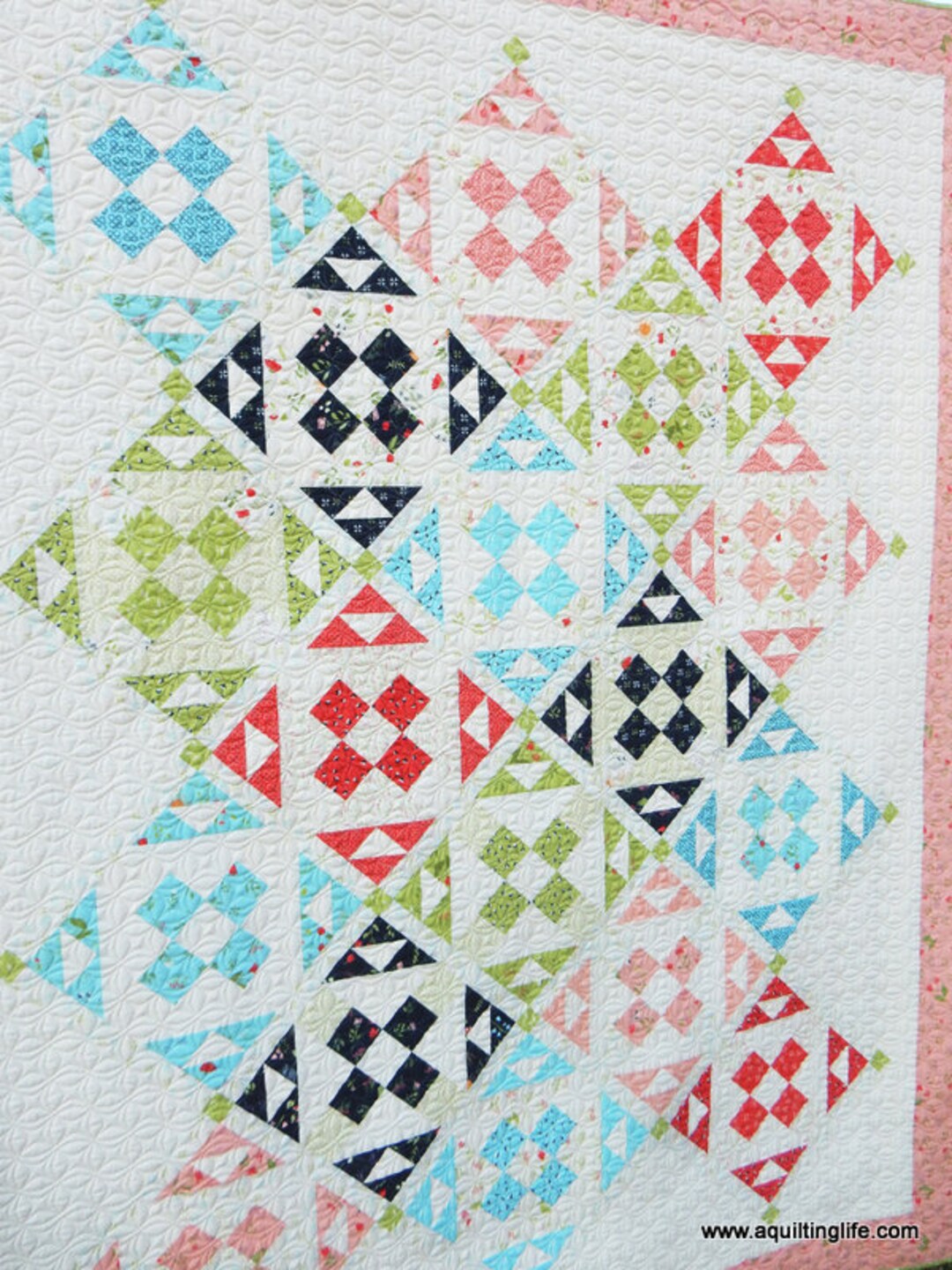 Pink Lemonade Quilt Pattern (paper) - Etsy