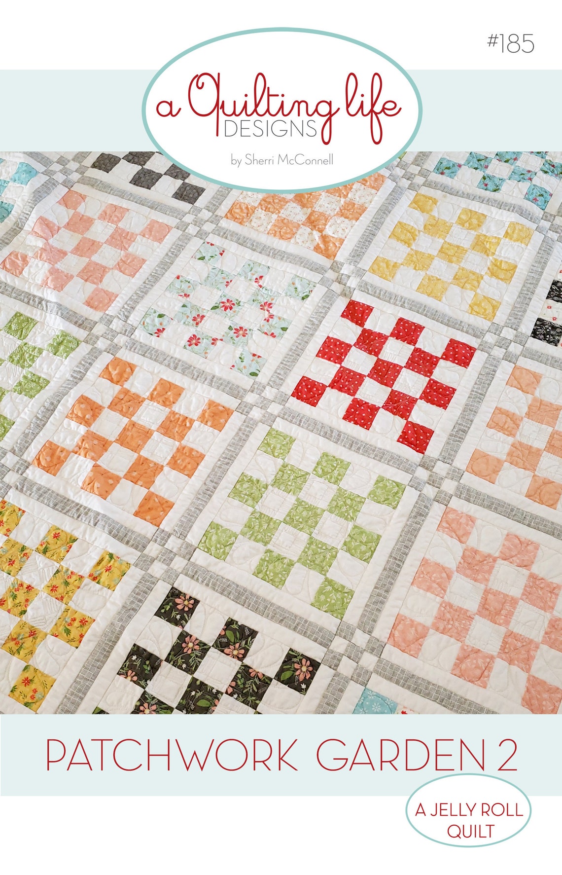 Patchwork Garden 2 Quilt Paper Pattern 185 - Etsy