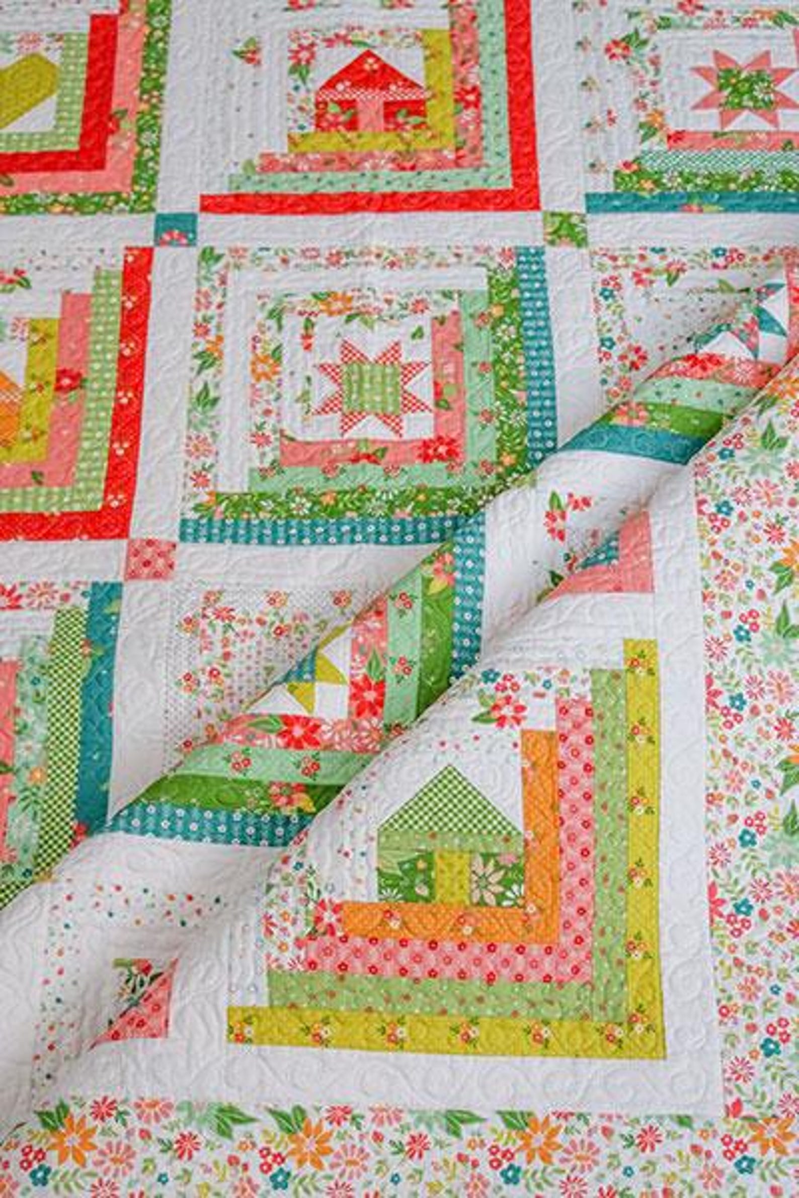 Summer House (heart of the Home) Quilt Pattern QLD258 - Paper - Etsy