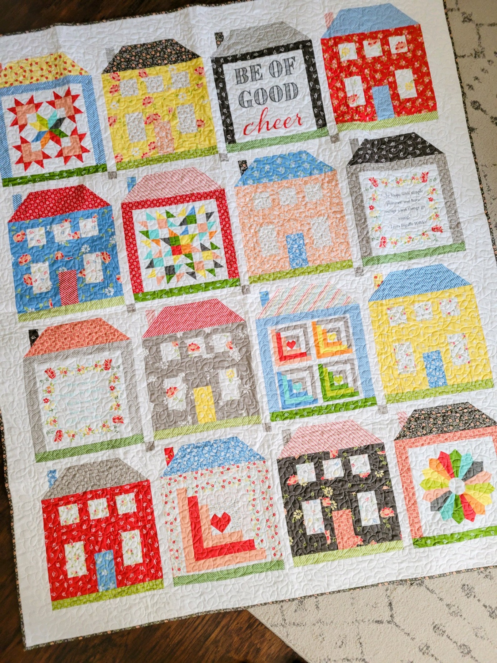 Country Home Quilt Pattern QLD220 PDF - Etsy
